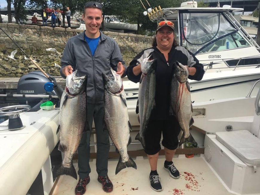 August 10th Fishing Update - Bon Chovy Salmon Fishing Charters