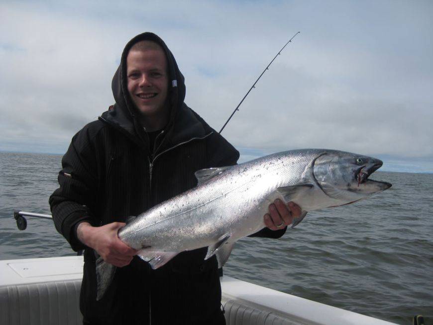 Vancouver Fishing Report, April 22nd - Bon Chovy Salmon Fishing Charters